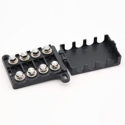 China 4 Way Position Circuit Mount Inline Fuse Block Power Distribution Unit Box Bus Bar AMI MIDI Fuse Holder for sale