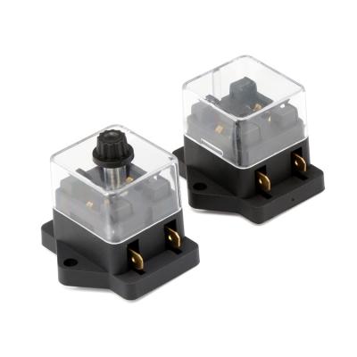 China Automotive 2 Way 12 Volt Fuse block Blade Car Fuse Box 32V DC Fuse Holder for sale
