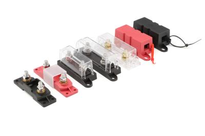 China Heavy Duty Car Stereo Audio Power Distribution Holder Bolt Down On Mini ANL ANM MEGA ANS MIDI Fuse Holder for sale