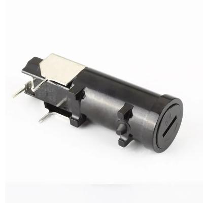China Phenoric Resin Bayonet Type Cap 6x30mm 15A 30A 500V 600V AC PCB Mounted Fuse Holder for sale