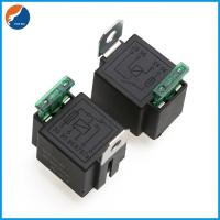 China 30A 12V 4 Pin Automotive Fuse Relay Car Relays With Metal Bracket for sale