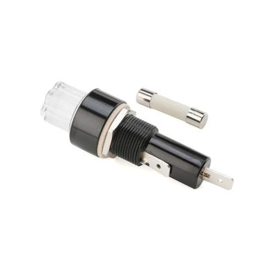 China IP66 Waterproof LED Indicator Panel Mount Fuse Holder 6.35x31.8mm 6.35x30mm 20A 32VDC for sale