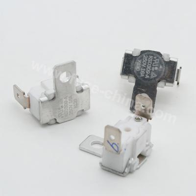 China Thermal Overload Protector KSD309-A Normal Close Square Ceramic Bimetal Thermostat 10A 280C for sale