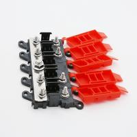 China Vehicle Truck RV Modified Large Fork 4 Way Bolt Type ANS MIDI Fuse Holder for sale