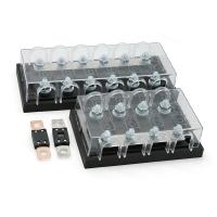 China Energy Power 4 6 Way M8 Bolt Down MEGA Fuse Holder with Busbar 250A for sale