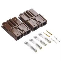 China SBS Series Two Pole Anderson SBS75X Compression Connector Plug 600V 75A for sale