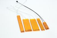 China Customizable 220V/110V/12V Ceramic PTC Heating Element With Resistance 3.5Ω-1200Ω And Tolerance 20% 25% 30% for sale