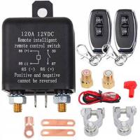 China 12V 24V 120A 200A High Current Relay Switch Dual Remote Car Battery Disconnect Relay Shut Off Switch Isolator for sale