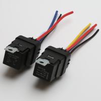 China 5 PIN SPDT JD2912 Car Relay 24V 12V 40A with Harness Sockets for Truck Motorcycle Boat for sale