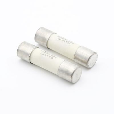 China 1000VDC 1A to 32A 10x38mm PV1000 gPV 30kA Ceramic Fuse for Protecting and Isolating Photovoltaic Strings Combiner Boxes for sale