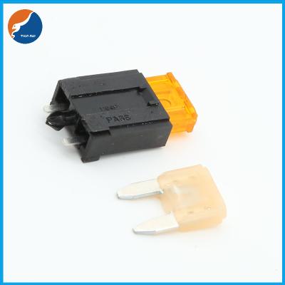 China Nickel Plated Phosphor Bronze Terminal Mini PCB Mounting Blade Fuse Holder for sale