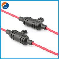 China IP67 Inline Mount Fuse Holder Waterproof In-line Fuse Block UL 94V-0 Rubber for 6x30 6x32 Tube for sale