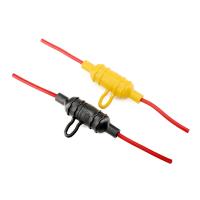 China IP67 Inline Mount Fuse Holder Waterproof In-line Fuse Block UL 94V-0 Rubber for 10x38 Tube for sale