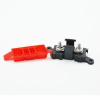 China Bolt-on Blade Fuse Holder 200A Flat Type Waterproof Auto Fuse Holder BDFS Car Midi Fuse Holder Box for Auto Boat Motorbike Truck for sale