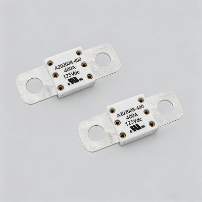 China High Current EV Fuse 100A to 500A 125V DC with 20kA Breaking Capacity for Electric Motorcycle and Industrial Power Applications for sale
