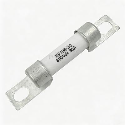 China Electric Vehicle Fuse with Ceramic Body for 750VDC 800VDC and 5A to 50A Current Protection for sale
