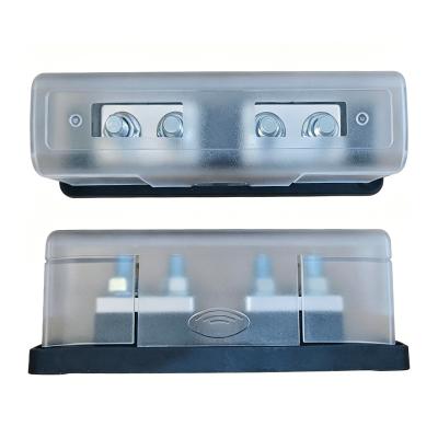 China Marine-Grade Modular Fuse Block with High Interrupt Rating for 100A to 500A Class T Fuse Holder for sale