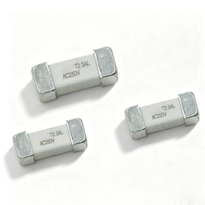 China Surface Mount Design 1245 Series 250VAC 85VDC UMF Time Lag Brick Fuse 1A to 6.3A for sale