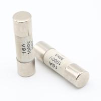 China Photovoltaic Cylindrical Ceramic Fuse 10×57mm Class gPV 1500V DC 2.5A 3A 3.5A 4A 6A for Solar Applications for sale