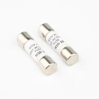 China Fast Acting 10x38mm Ceramic Fuse 600VAC/DC 1A to 30A Industrial Power Fuse for sale