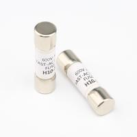 China Class gG Cylindrical Fuse Link 10x38mm with 100kA Breaking Capacity for 400VAC 500VAC Industrial Power for sale