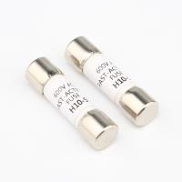 China Class gG Cylindrical Fuse Link 10x38mm with 100kA Breaking Capacity for 400VAC 500VAC Industrial Power for sale