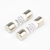 China Class gG Cylindrical Fuse Link 10x38mm with 100kA Breaking Capacity for 400VAC 500VAC Industrial Power for sale