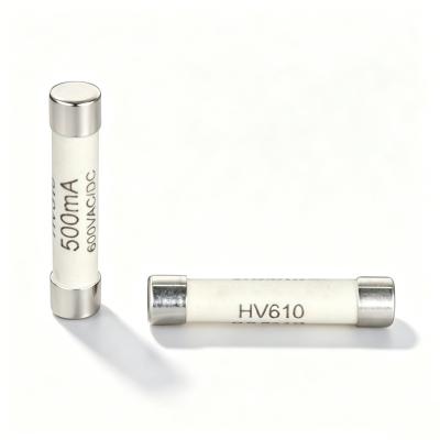 China 600V AC/DC DMI Fuse with Ceramic Body for Industrial Power Applications (200mA to 12A) for sale