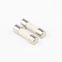 China 5x20mm Ceramic Tube Fuse High Breaking Capacity Fast Acting 400V 500V DC for Industrial Power for sale