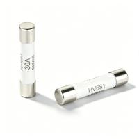 China High Power 6x32mm Ceramic Cartridge Fuse 500V AC/DC 10A to 30A for Industrial Applications for sale