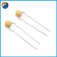 China MZ4 PTC Thermistor with 800V Withstand Voltage 75℃ Curie Temperature and PF Resin Coating for Overcurrent Protection for sale