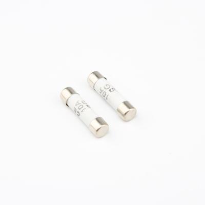 China 5x20mm Time Delay Ceramic Fuse 300V AC/DC 500mA to 20A for Inrush Current Protection for sale