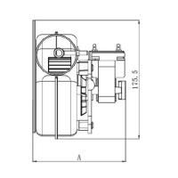 China Shaded Pole Combustion Fan 35W 44W 48W Wall-hanging Boiler Fan for sale