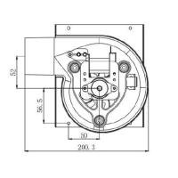 China Shaded Pole Combustion Fan 35W 44W 48W Wall-hanging Boiler Fan for sale