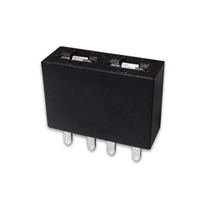 China Tinned Brass Terminals PCB Mount Automotive Fuse Holder 40A 250V with UL94-V0 Flame Retardant for sale