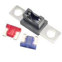 China Automotive 0891 Series Low Profile Micro Fuse Holder with Tinned Brass Terminals and UL94-V0 Flame Retardant Rating for sale