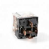 China 40A 12V 24V Transparent Automotive Relay with LED Light - Dual Contact PCB Relay for sale