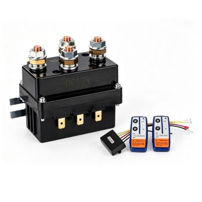 China 12000 LBS 450A 12V Volt Winch Relay with Wireless Remote Control Set for ATV UTV for sale