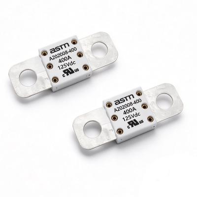 China High Current DC Fuse 100A-500A 125V DC Ceramic for HEV Power Systems for sale