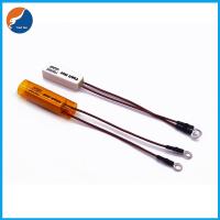 China Ceramic Thermal Cutoff Thermal Fuses F00240C 10A 250V 240C For Hair Straightener Curling Iron for sale