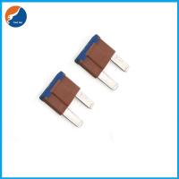 China 0.5A - 30A ATN Series Mini Car Fuses 80V DC Copper Alloy Plug In Blade Type for sale