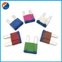 China 0.5A - 30A ATN Series Mini Car Fuses 80V DC Copper Alloy Plug In Blade Type for sale