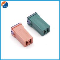 China FLF-E 20A to 60A Square Mini Female Type Slow Blow Vehicle Automotive Jcase Auto Car Fuse Link for sale