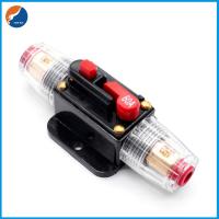 China 32V DC CB 01 CB01 Manual Switch Reset Resettable Automotive Overload Protector Stereo Car Audio Circuit Breaker for sale