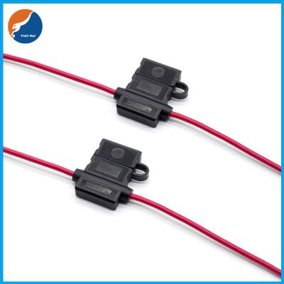 China 32V Automotive Inline Fuse Holders Splash Proof For ATC Blade Fuse for sale