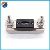 China Heat Resistance Bolt-on White Ceramic Fuse Base Car Automotive Auto ANL Bolt-on Fuse Holder for sale