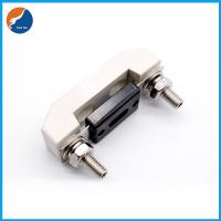 China Heat Resistance Bolt-on White Ceramic Fuse Base Car Automotive Auto ANL Bolt-on Fuse Holder for sale