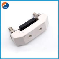 China Heat Resistance Bolt-on White Ceramic Fuse Base Car Automotive Auto ANL Bolt-on Fuse Holder for sale