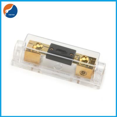 China 0 2 4 Gauge Fuse Blocks Inline Fuse Holder Heat Resistance Polycarbonate for sale