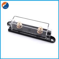 China Heavy Duty Automotive ANL Fuse Blocks Bolt Down Fuse Holder With Installation Hole for sale